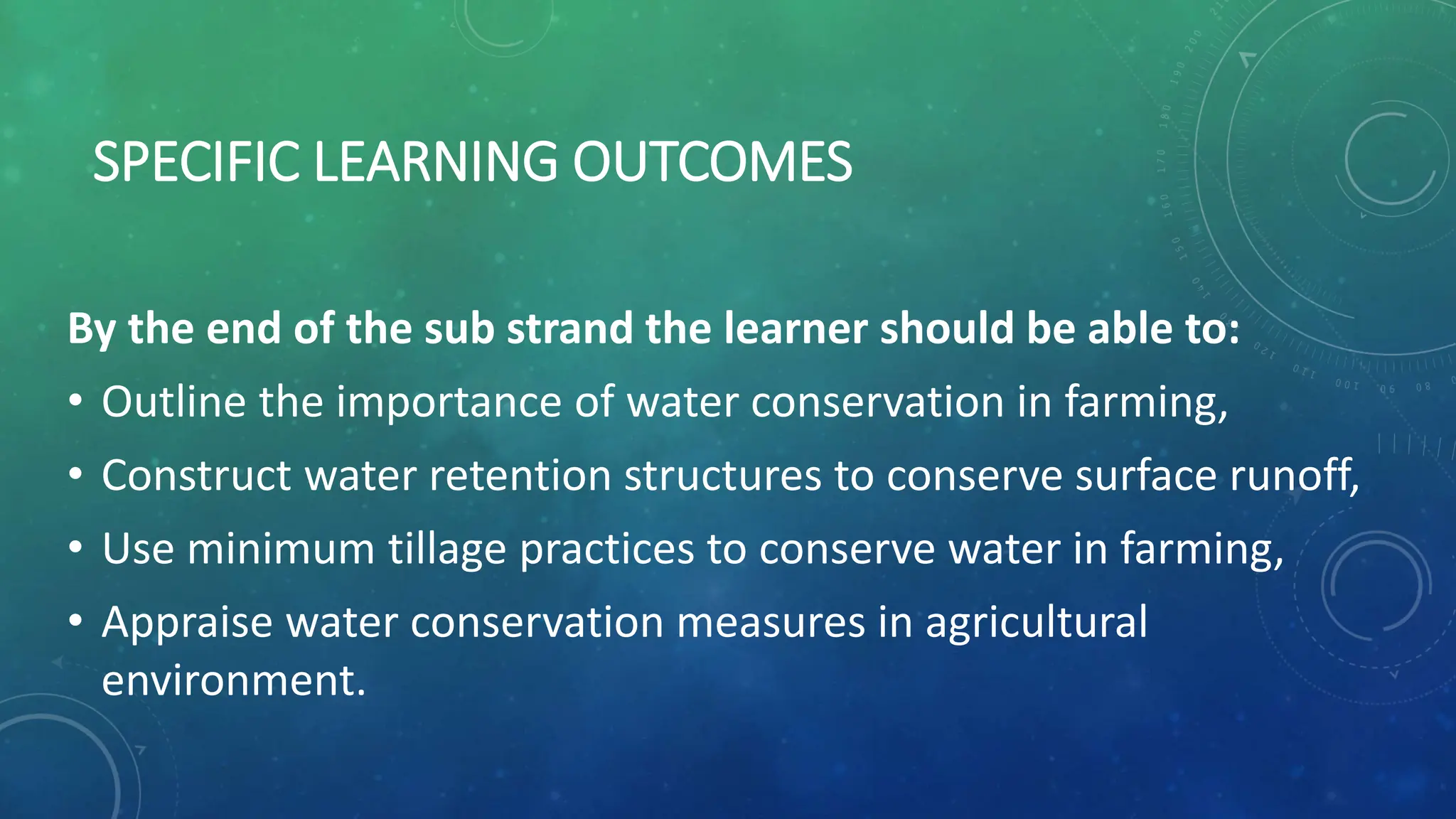 STRAND 1 CONSERVATION OF RESOURCES.pptx. | PPTX