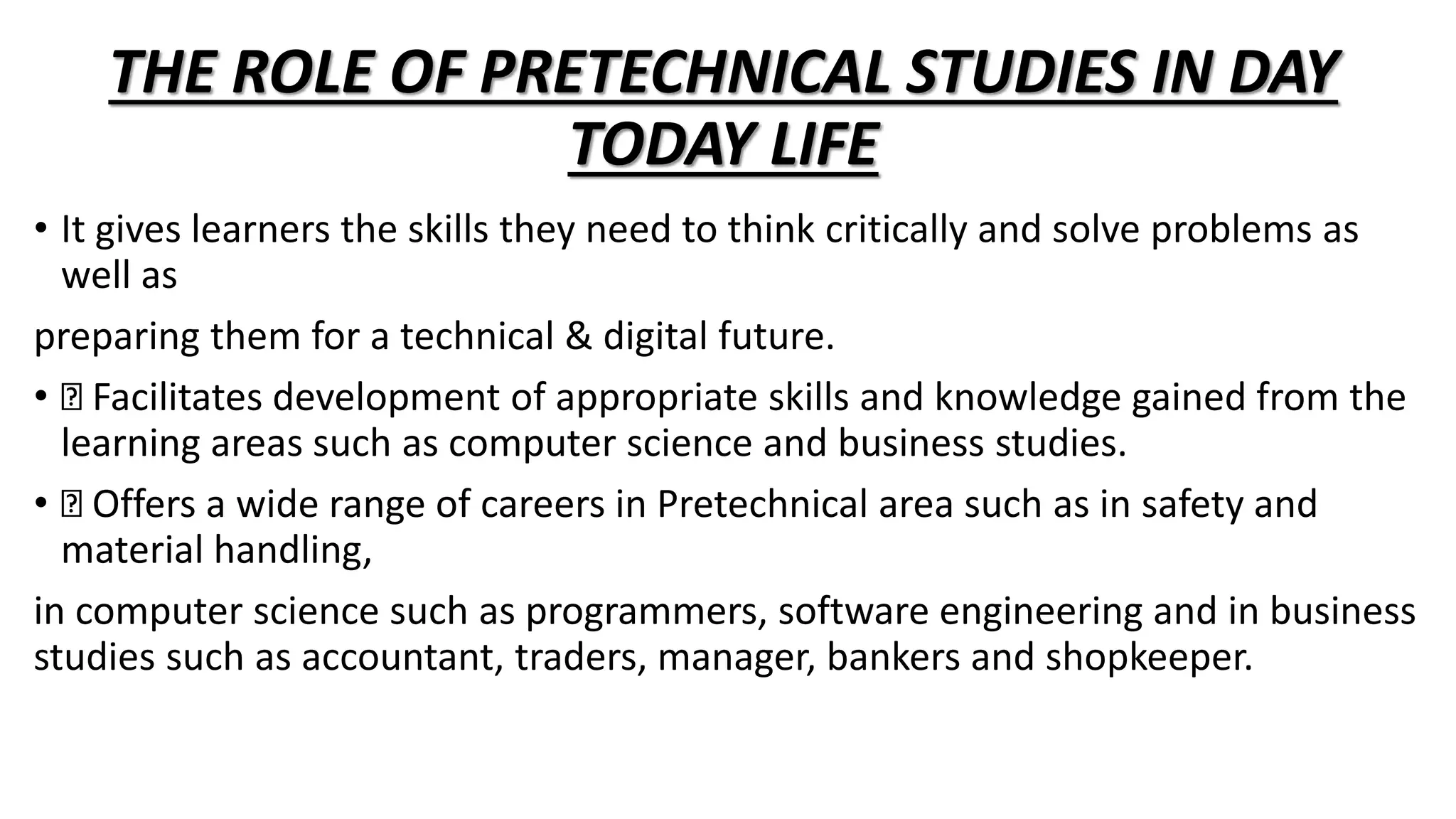 STRAND 1 Introduction to Pretechnical studies.pptx