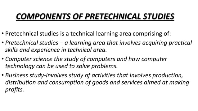 STRAND 1 Introduction to Pretechnical studies.pptx