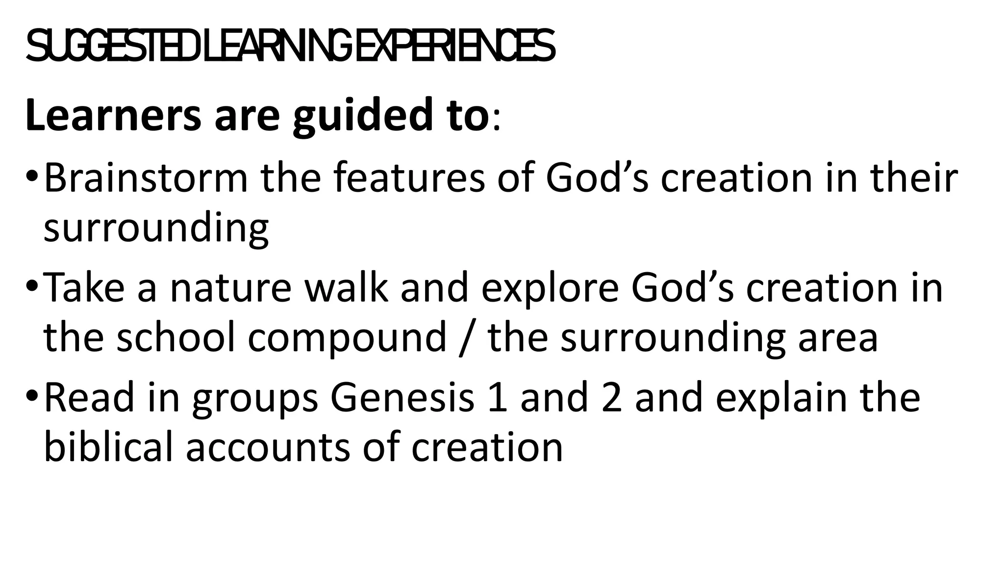 STRAND 2.0 CREATION.pptx CBC FOR KIDS... | PPTX