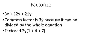 STRAND 2 ALGEBRA.pptx CBC FOR GRADE 8,, | PPTX