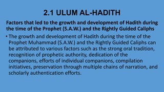 STRAND 2 HADITH.pptx GRADE 8 CBC FOR KIDS | PPTX