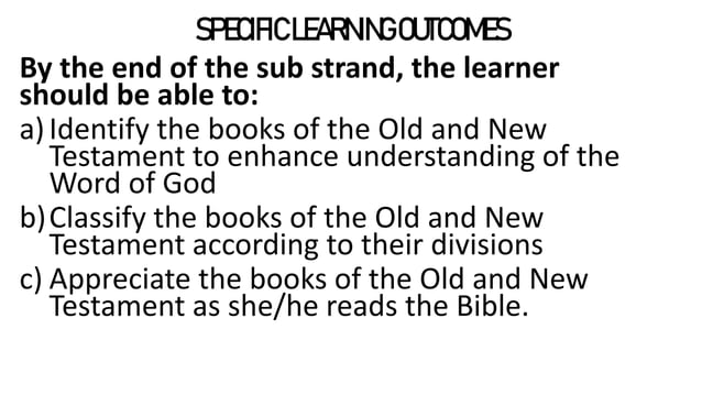 STRAND 3.0 THE BIBLE.pptx,,CBC FOR KIDS , | PPT