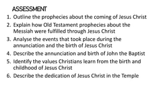 STRAND 4.0 THE EARLY LIFE OF JESUS CHRIST.pptx