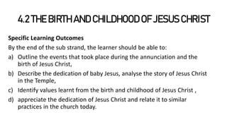 STRAND 4.0 THE EARLY LIFE OF JESUS CHRIST.pptx