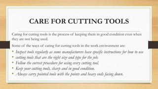 STRAND 4 –TOOLS.pptx GRADE 8 CBC FOR KIDS | PPTX