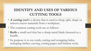 STRAND 4 –TOOLS.pptx GRADE 8 CBC FOR KIDS | PPTX