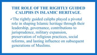 STRAND 7.0. ISLAMIC.pptx GRADE 8 CBC KIDS | PPT