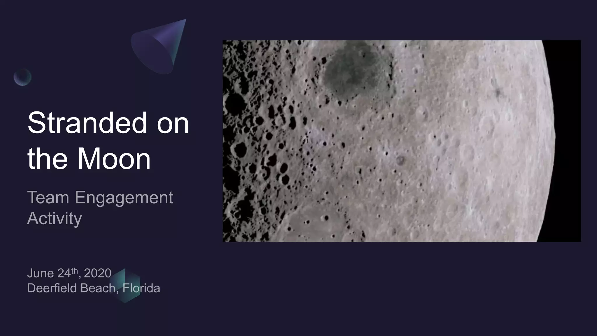 Stranded on the Moon - Team Engagement Activity.pptx