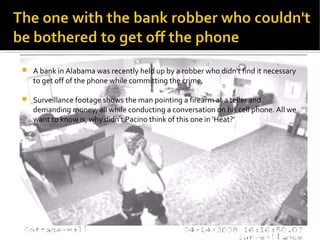 Strange But True Cell Phone Stories | PPT