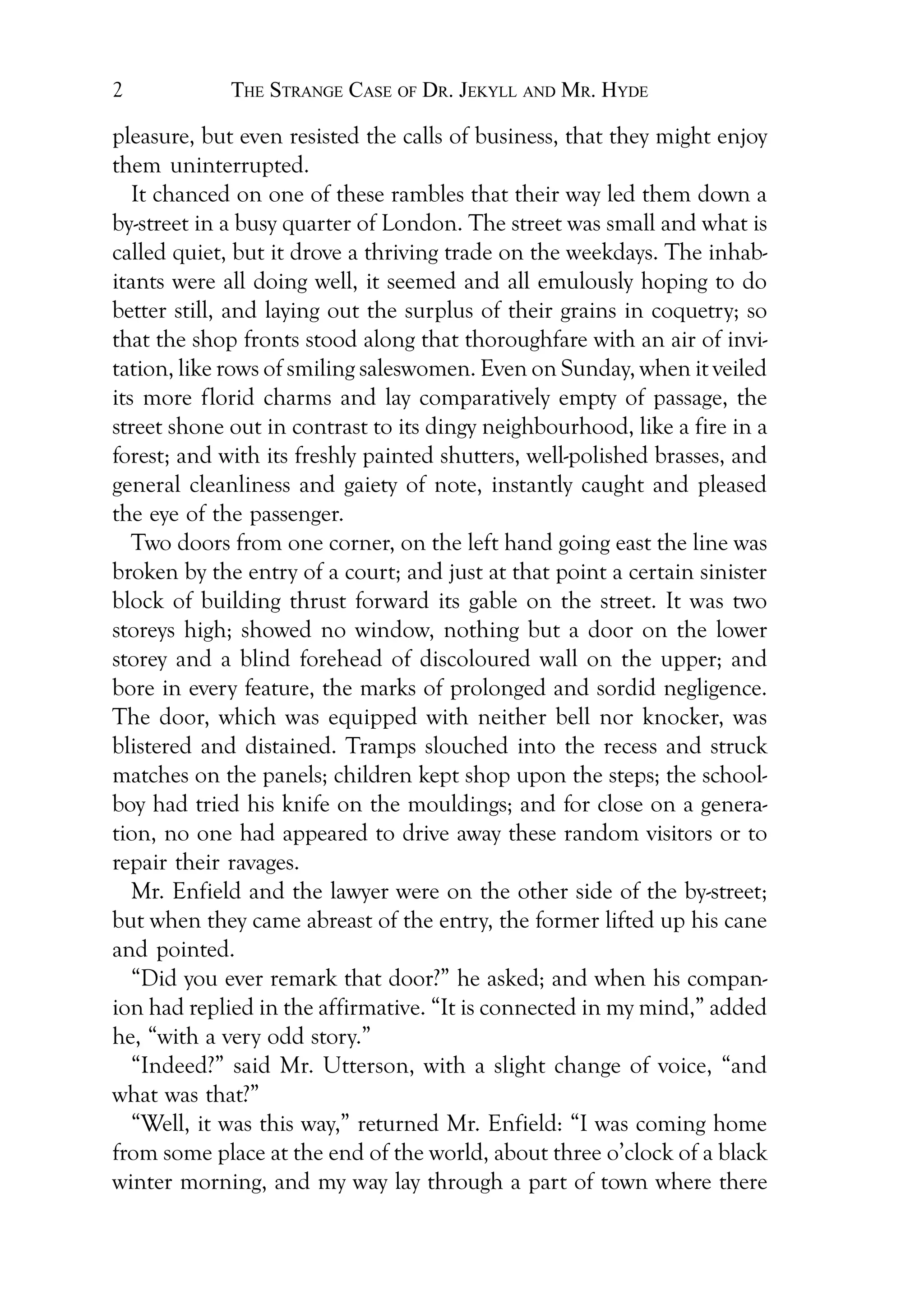 Strange case of dr. jekyll and mr. hyde | PDF