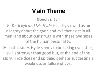 Strange case of dr jekyll & mr hyde | PPTX