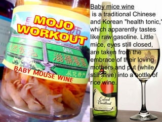 Baby Mice Wine