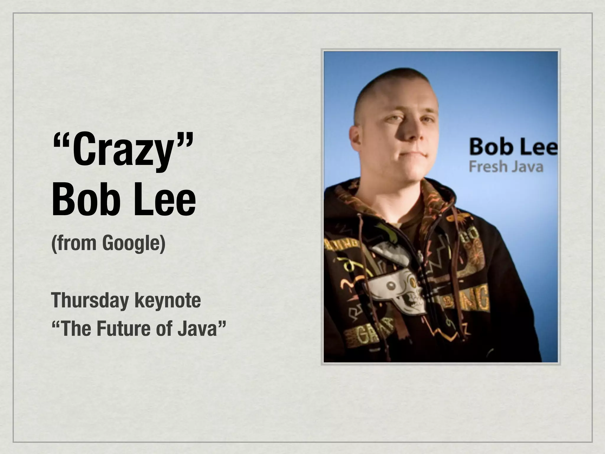 Strange Loop Conference 2009 | PPT