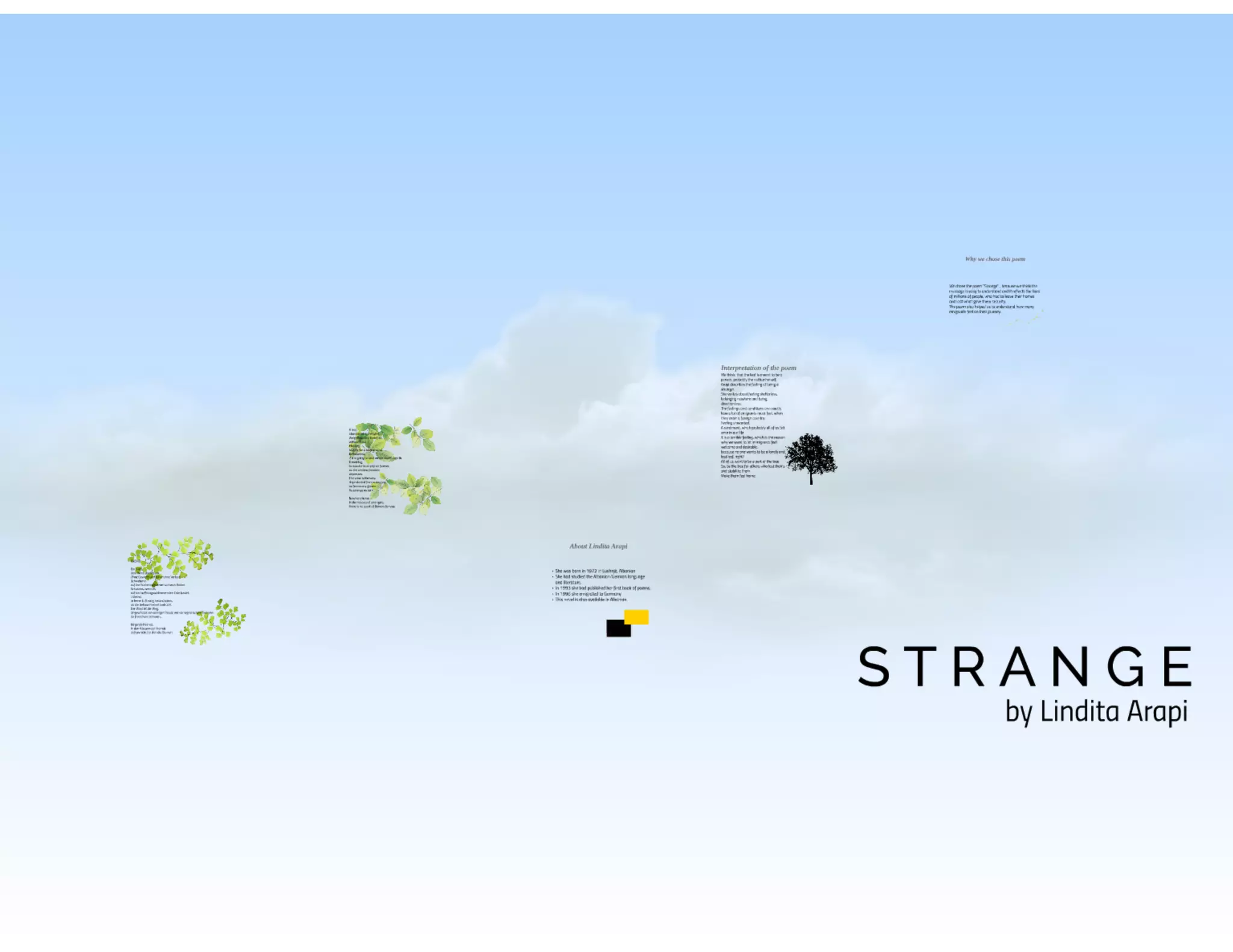 Strange poem presentation | PDF