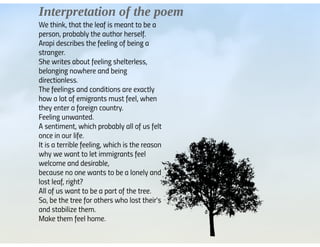 Strange poem presentation | PDF