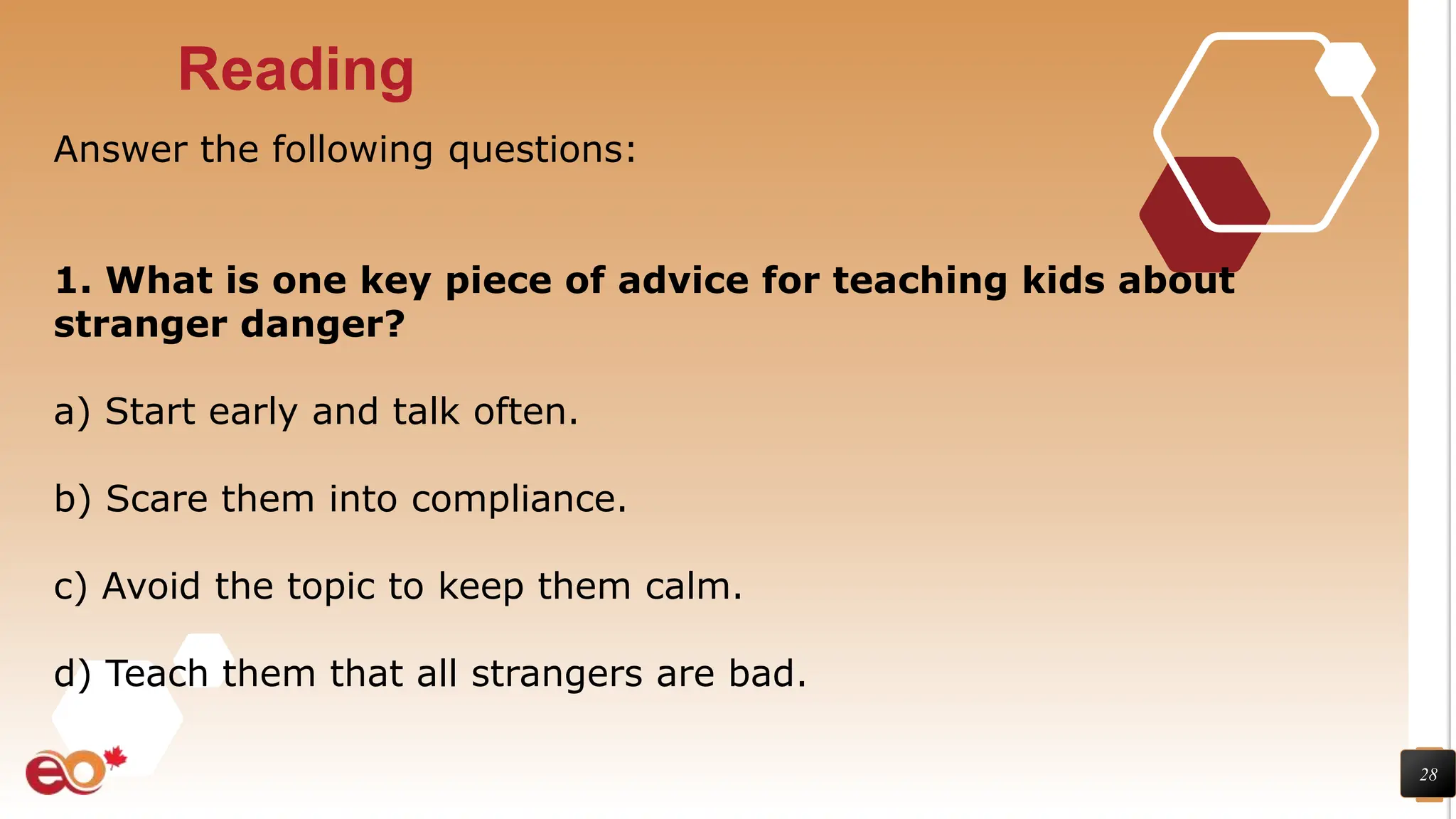 Stranger Danger - Based on Fear and Anxiety Idioms.pptx
