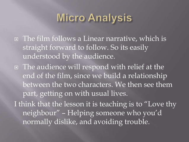 Strangers (Short film analysis) | PPTX