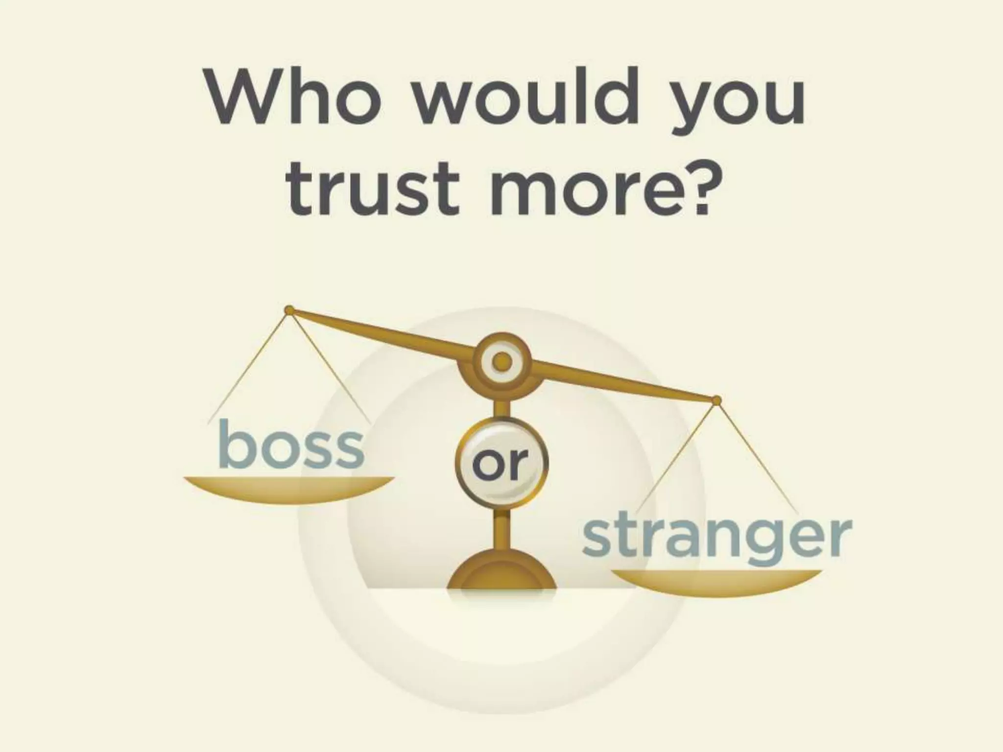 Who Would You Trust More? | PPT