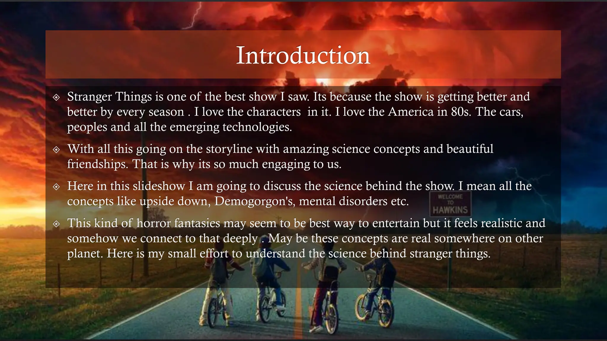 Stranger Things Science (part 1) ....... | PPT