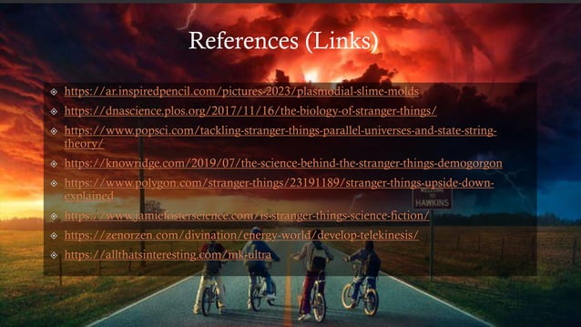 Stranger Things Science (part 1) ....... | PPT