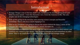 Stranger Things Science (part 1) ....... | PPT