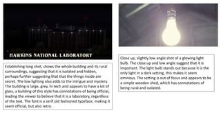 Stranger Things Stills | PPT