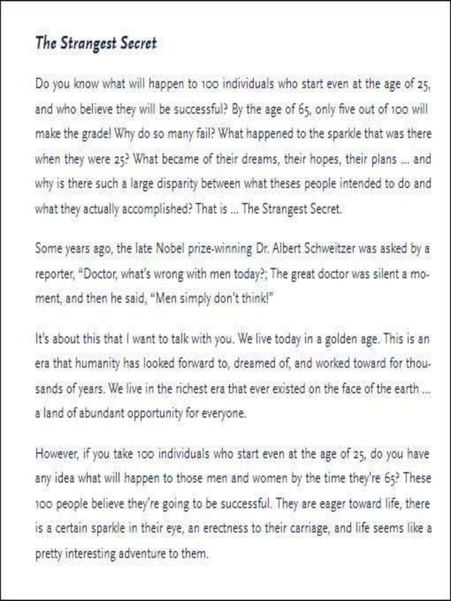 strangest secret.pptx