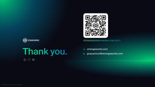 Strangeworks - Humanizing Quantum Computing | PPT