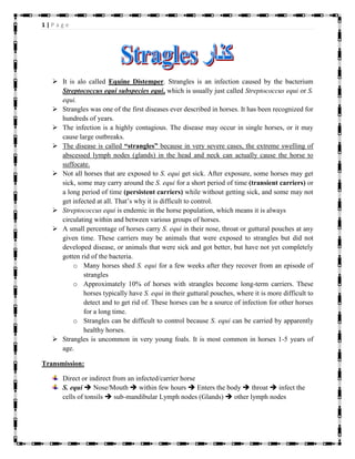 Strangles | PDF