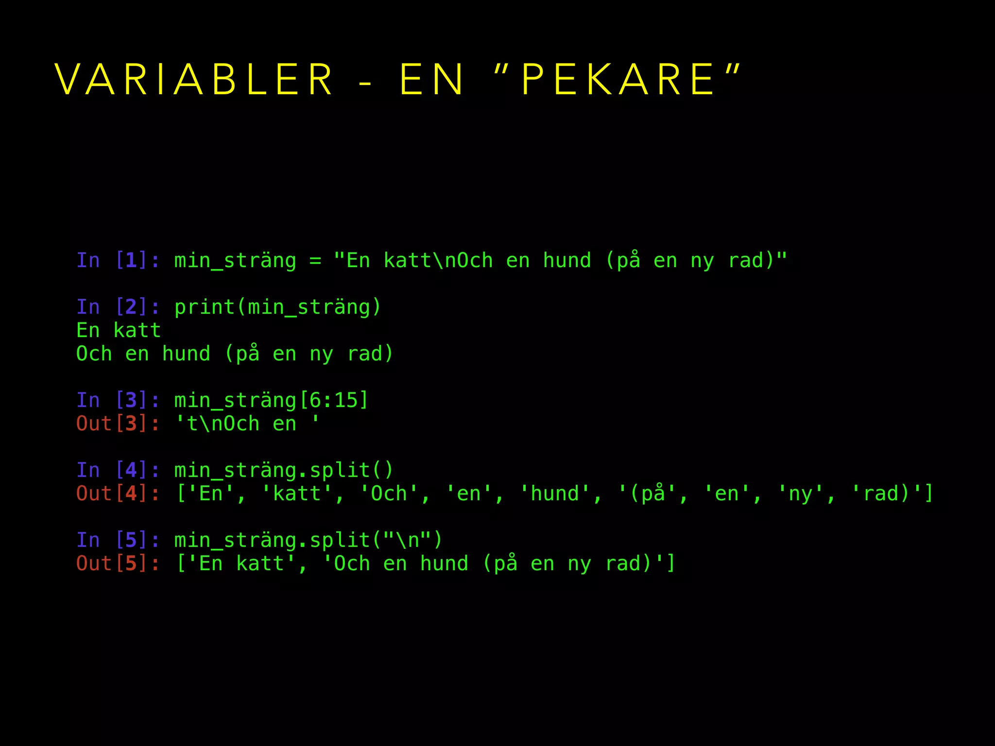 Strängteori - introduktion till textanalys i python | PDF | Programming Languages | Computing
