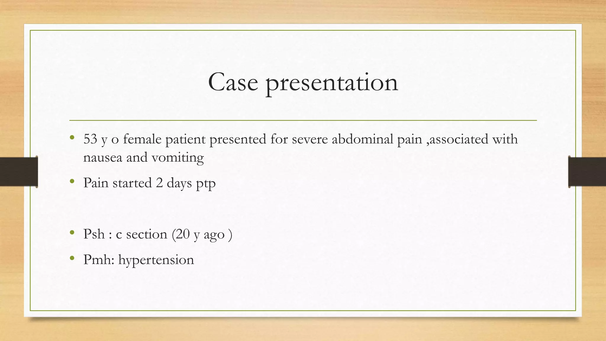 Strangulated femoral hernia | PPTX