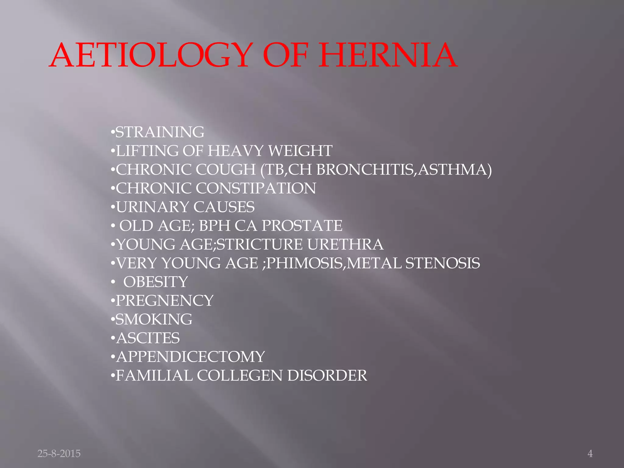 Strangulated hernia | PPTX