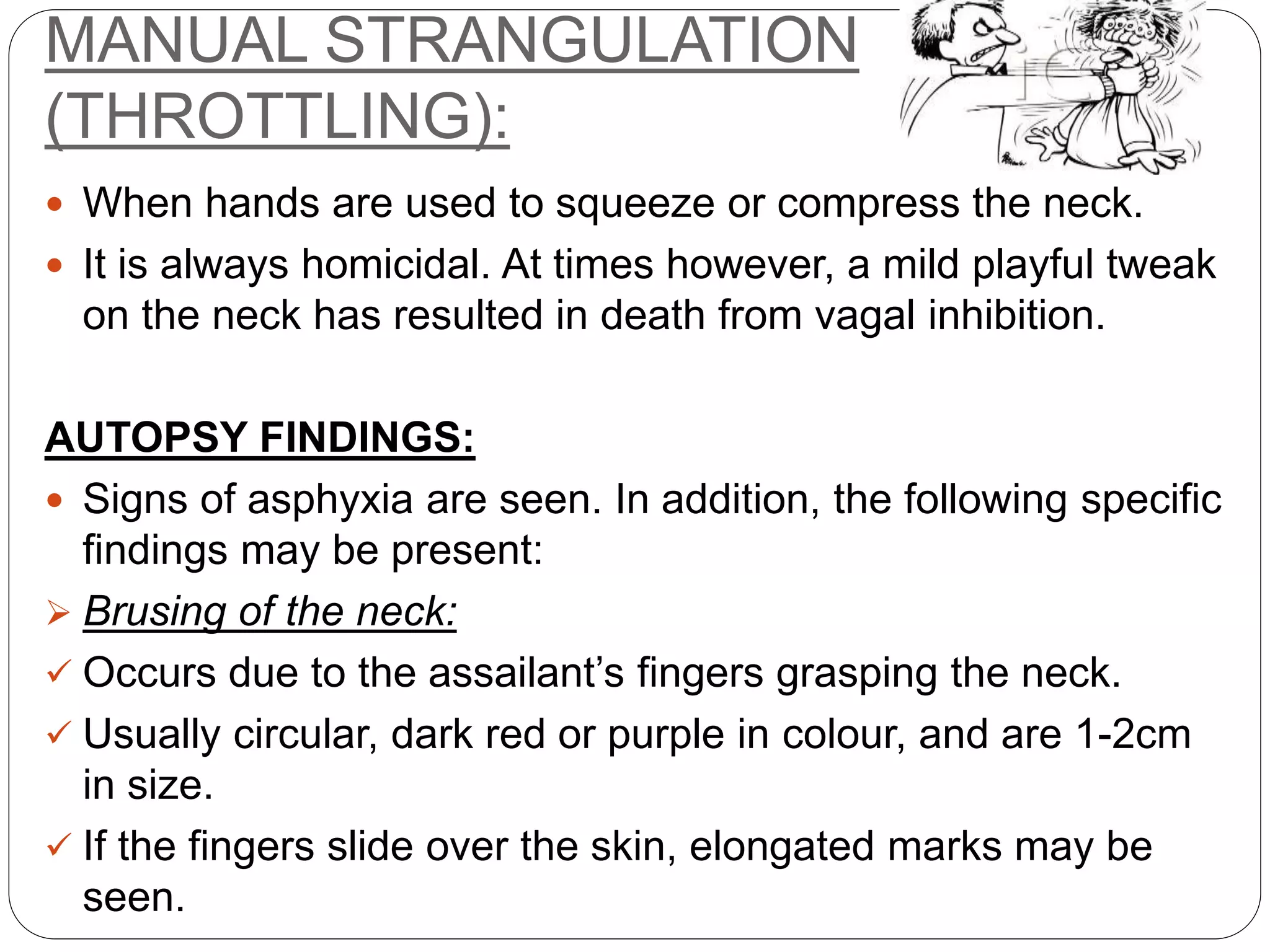 Strangulation Forensic Medicine | PPTX