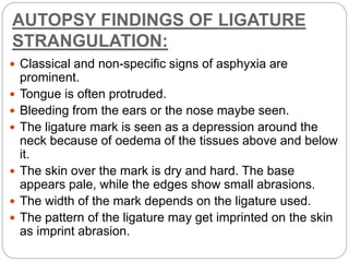Strangulation Forensic Medicine | PPTX