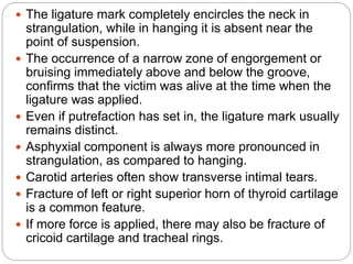 Strangulation Forensic Medicine | PPTX