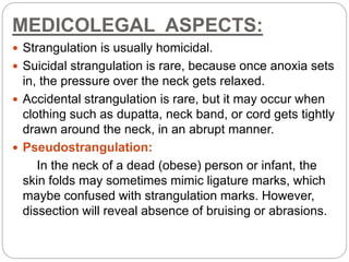 Manual Strangulation Marks