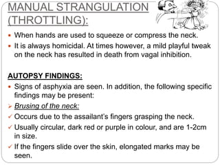 Manual Strangulation Marks