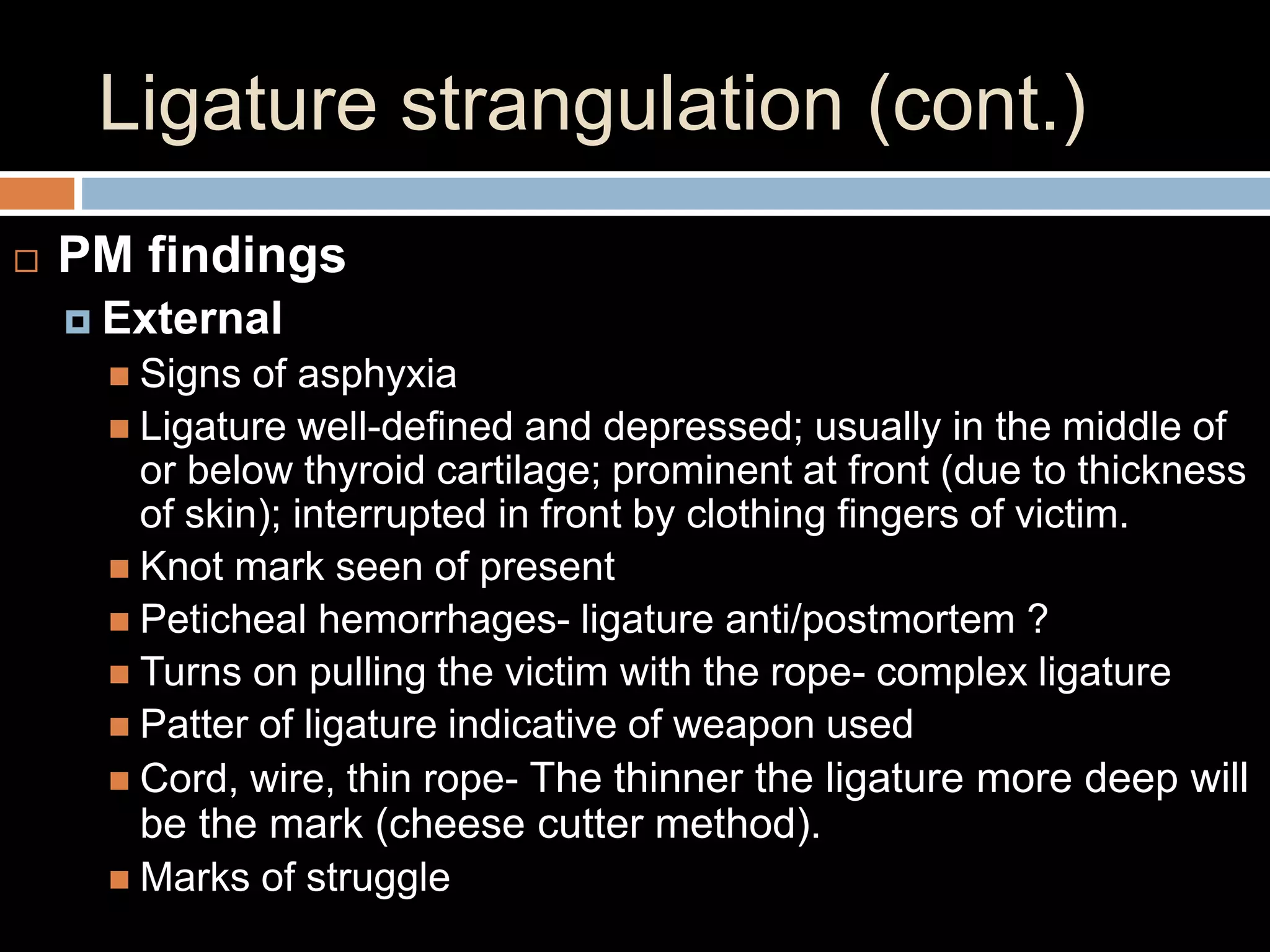 Strangulation | PPTX