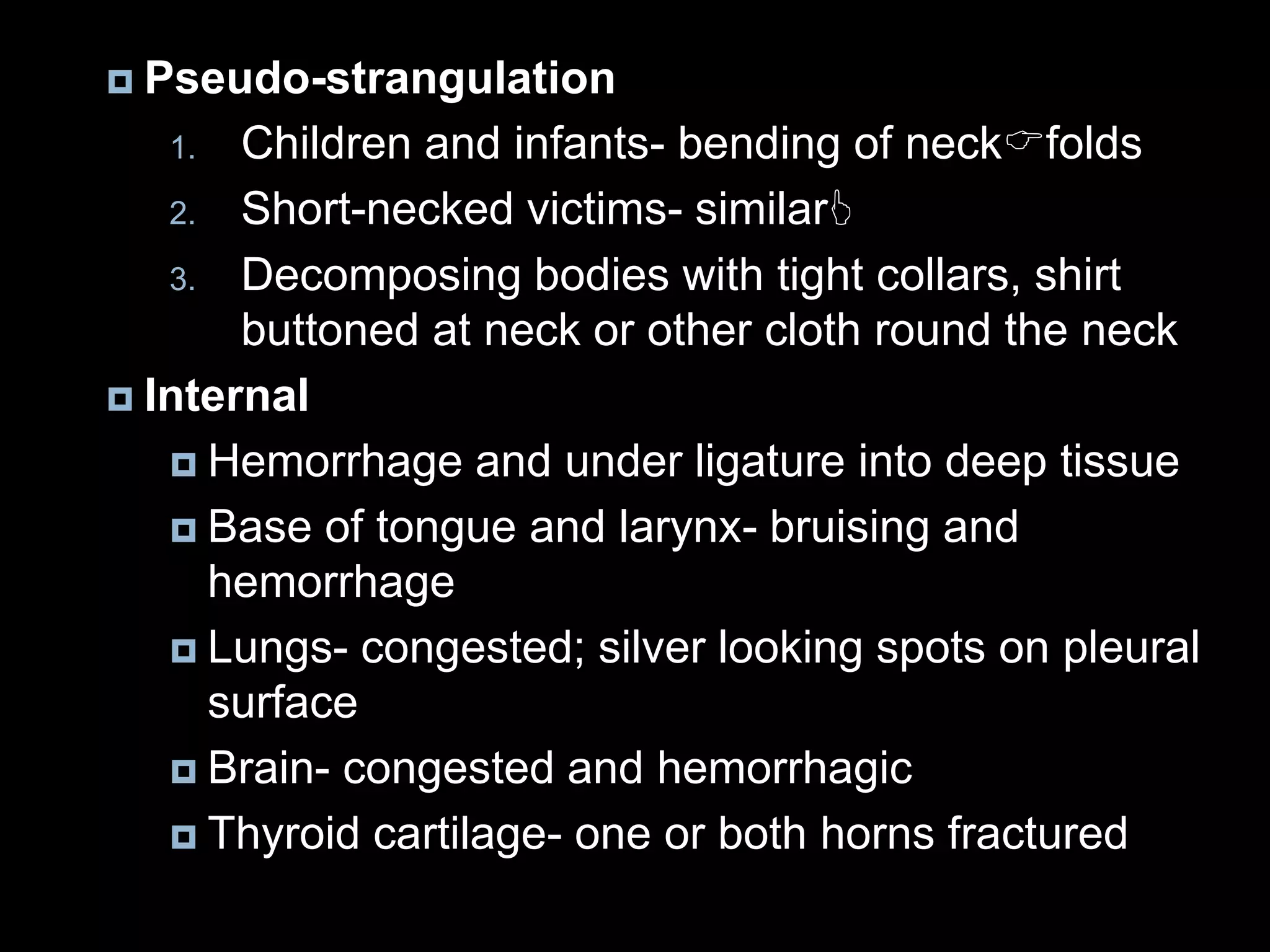 Strangulation | PPTX