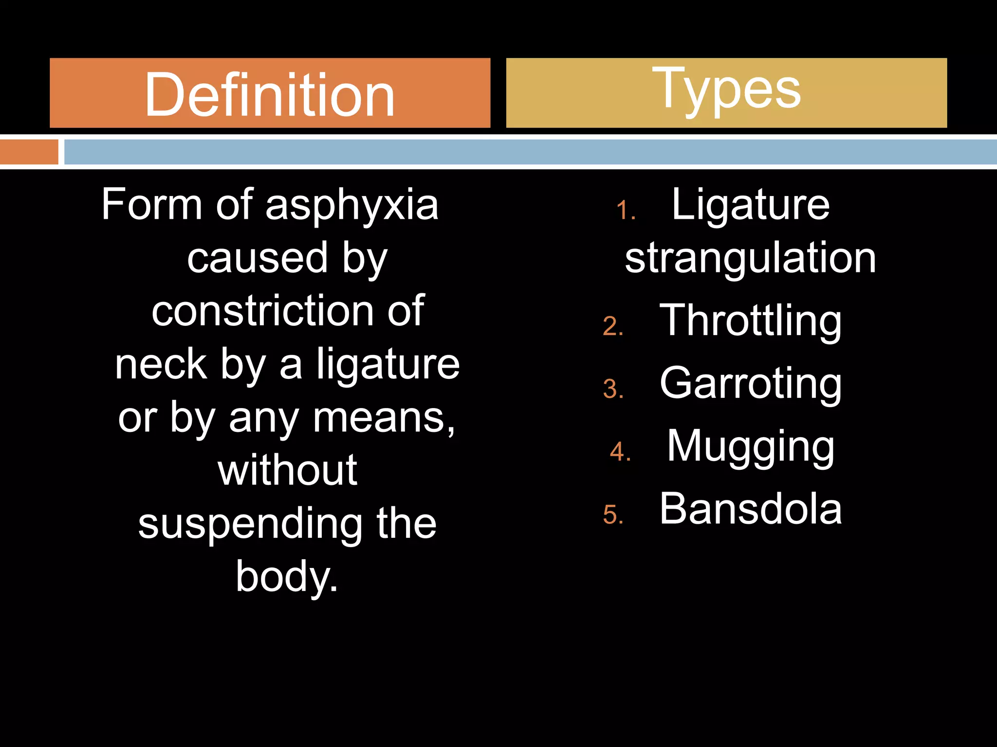 Strangulation | PPTX