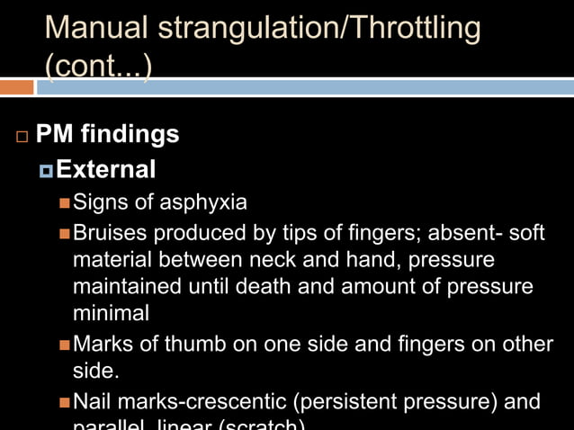Strangulation | PPTX