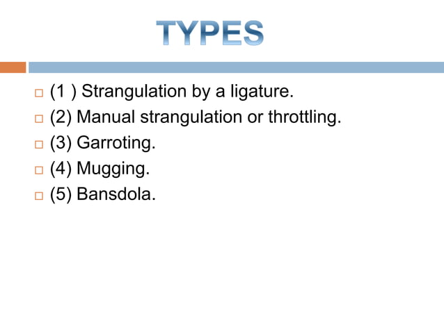 Strangulation | PPTX
