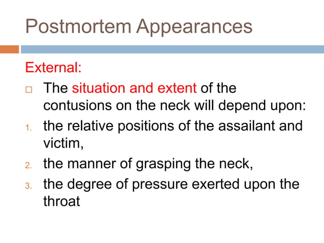 Strangulation | PPTX | Thyroid Disorders | Endocrine and Metabolic Diseases