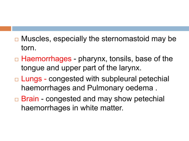 Strangulation | PPTX | Thyroid Disorders | Endocrine and Metabolic Diseases