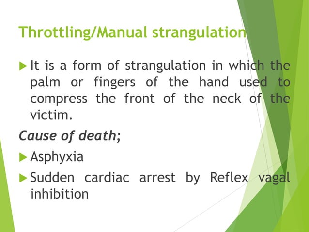 strangulation forensic medicine important.pptx | Injuries | Diseases ...