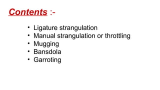 Strangulation by Dr. Mohd. Sohail Shami.pptx