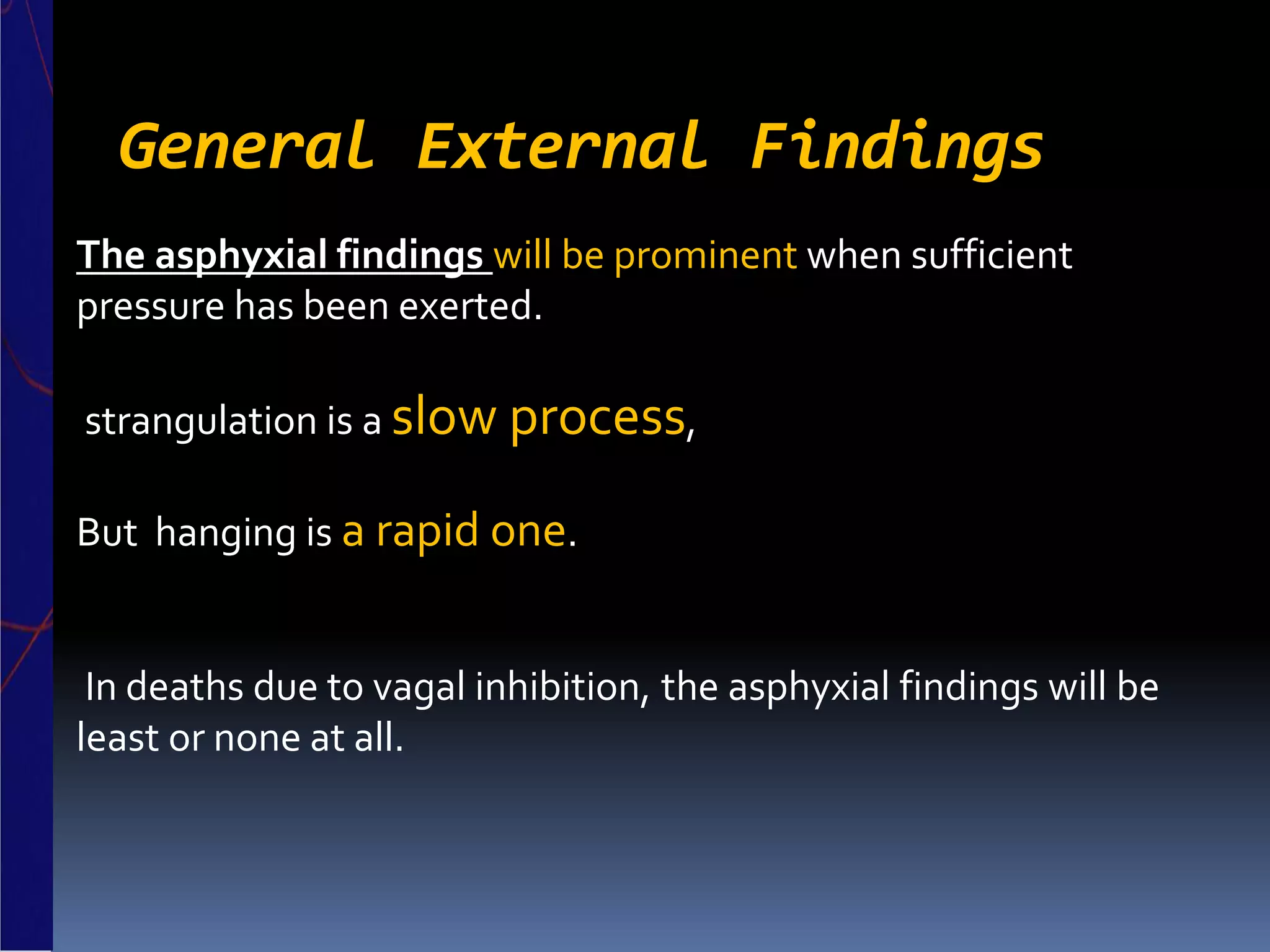 Strangulation a forensic view | PPTX