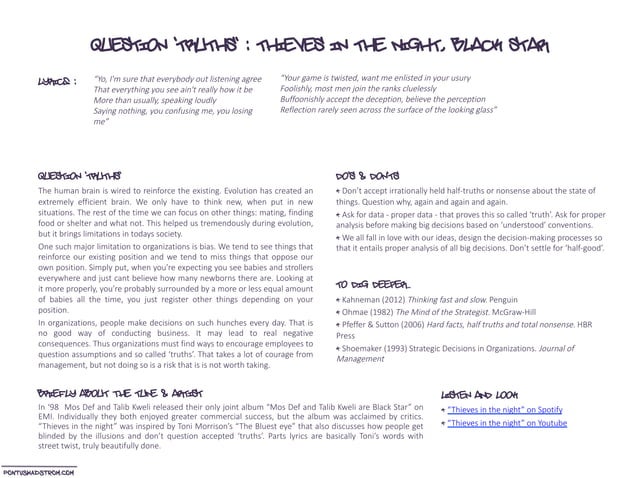 Strap what you can learn about strategy from rap wadstrom | PDF | World ...