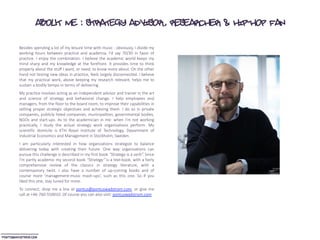 Strap what you can learn about strategy from rap wadstrom | PDF | World ...